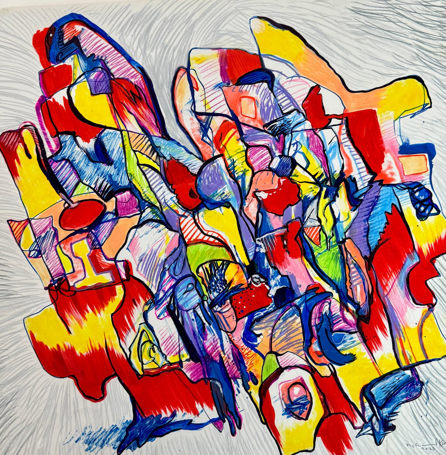 "City In The Sky" Michael Kronenberg – The Bridge Arts Institute